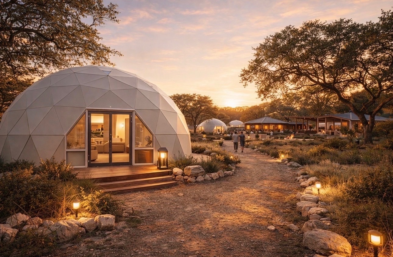 Austin Dome Collective | Wellness Living Village in Austin, Texas
